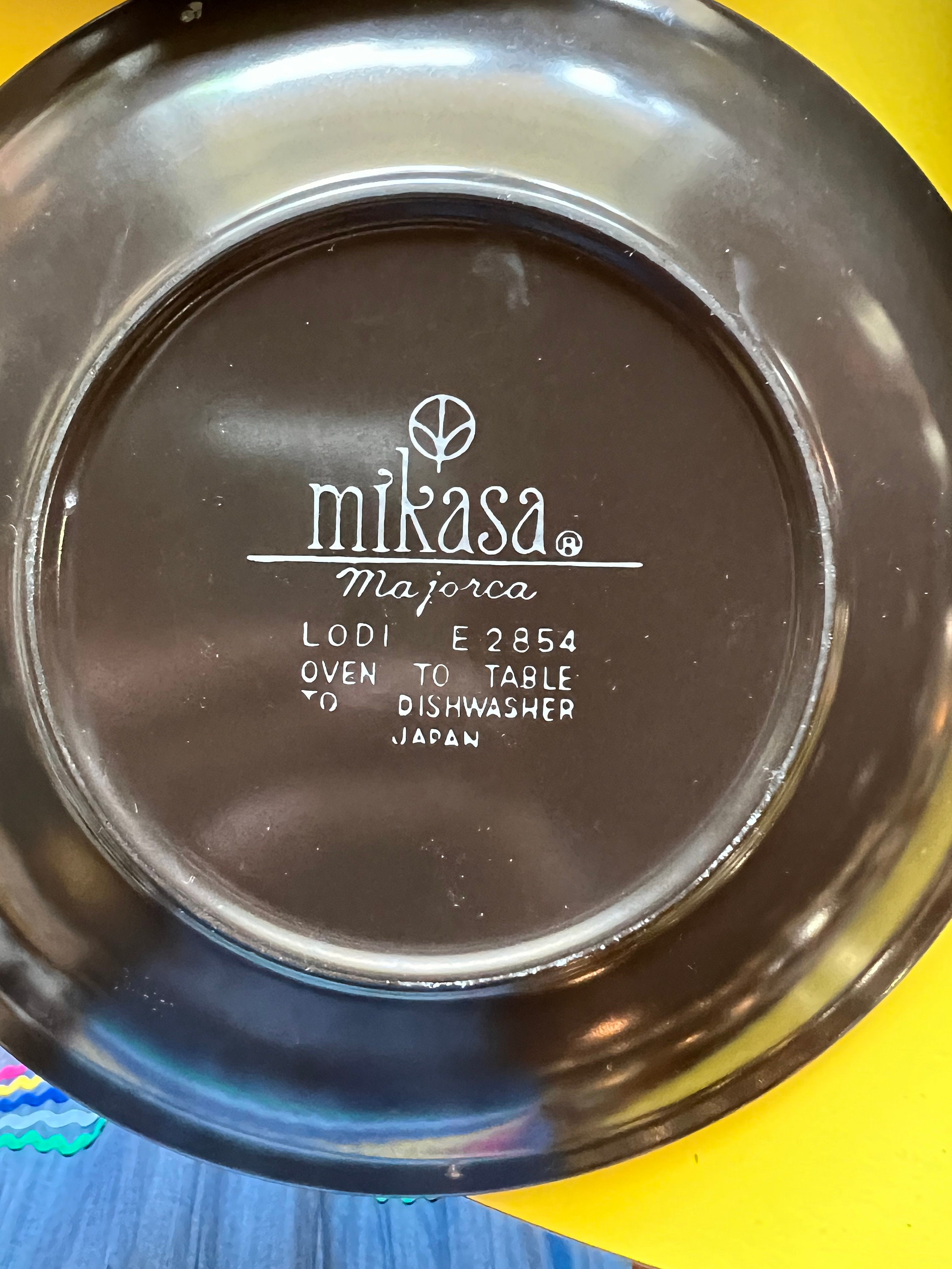 Vintage Mikasa Majorca Dishes 9 Piece Set - Etsy