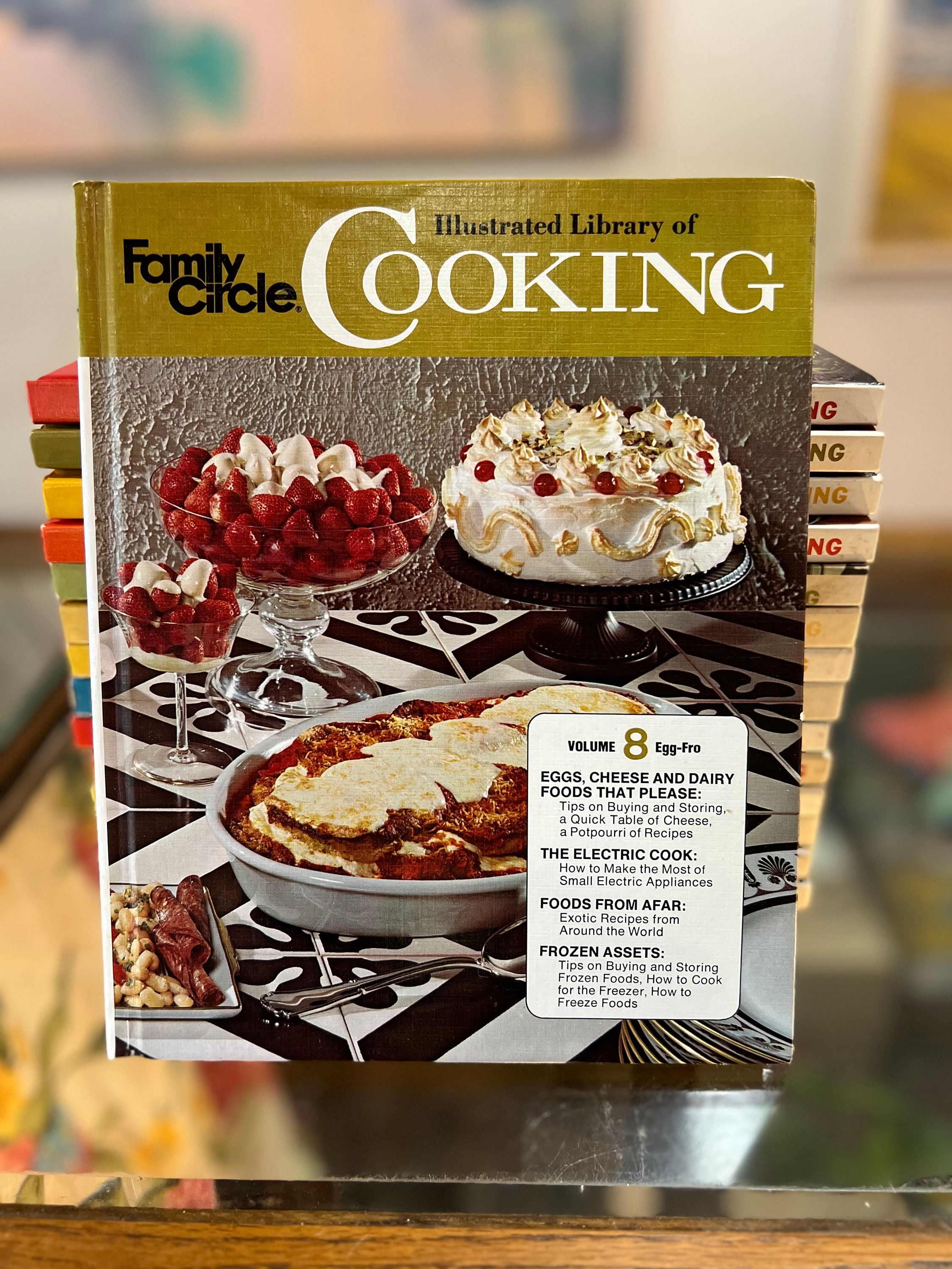 1972 Family Circle Illustrated Library of Cooking Sold - Etsy