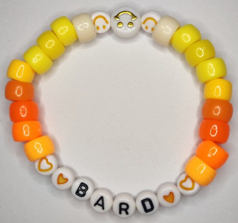 D&D Dungeons and Dragons Custom Kandi Bead Bracelets - Etsy