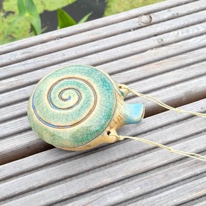 Ocarina Pendant Seashell Tuned in Minor Pentatonic Scale 432 - Etsy