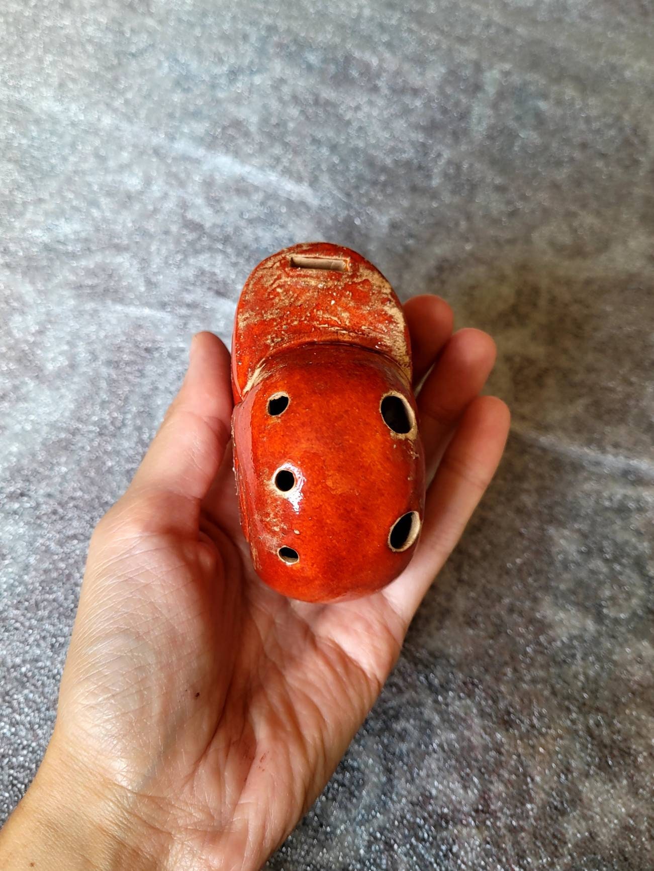 Ocarina Red Seashell in Minor Pentatonic Scale Key A 432 Hz / - Etsy