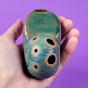 Ancient Musical Instrument Ocarina Seashell in Key G 432hz / Ammonite ...