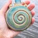 Ocarina Pendant Seashell Tuned in Minor Pentatonic Scale 432 - Etsy