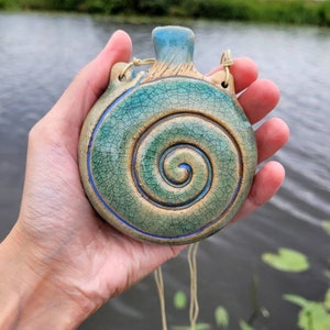 Ocarina Pendant Seashell Tuned in Minor Pentatonic Scale 432 - Etsy