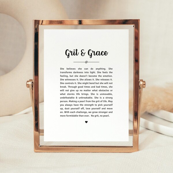 Grit and Grace - Etsy
