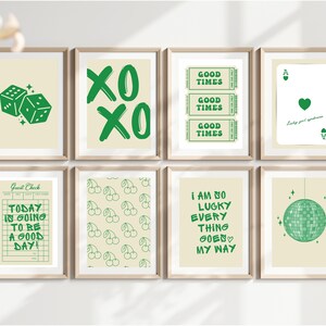 Trendy Y2k Poster Print Out Poster Wall Art Trendy Lucky - Etsy