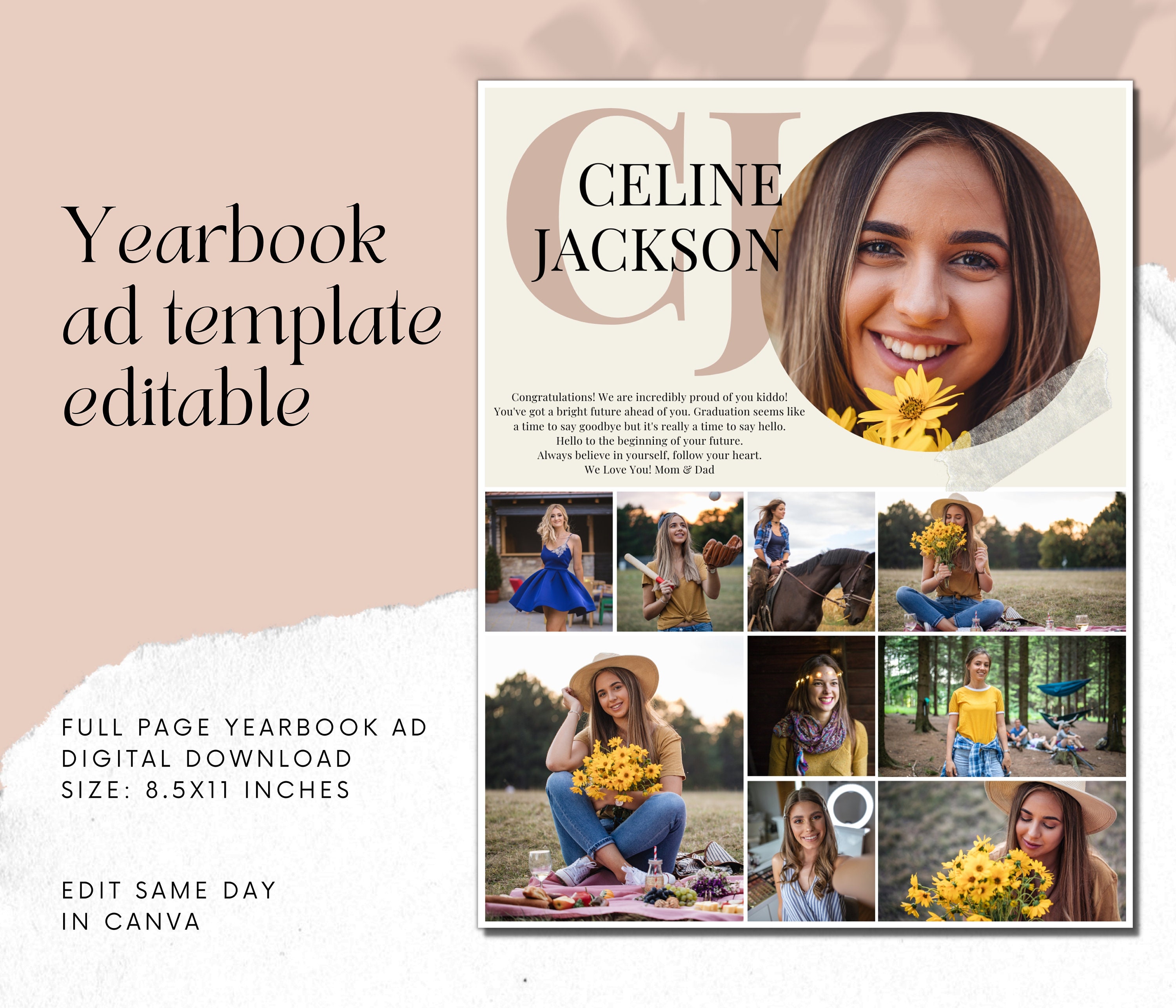 Digital Yearbook Template