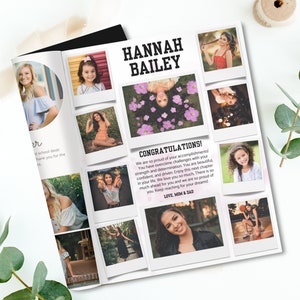 Yearbook Dedication Page Template, Yearbook Ad Layout, Yearbook ...