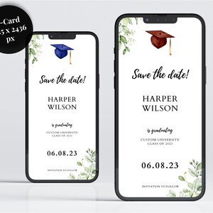 Save the Date Graduation Party Invite for Graduation Party Invitation ...