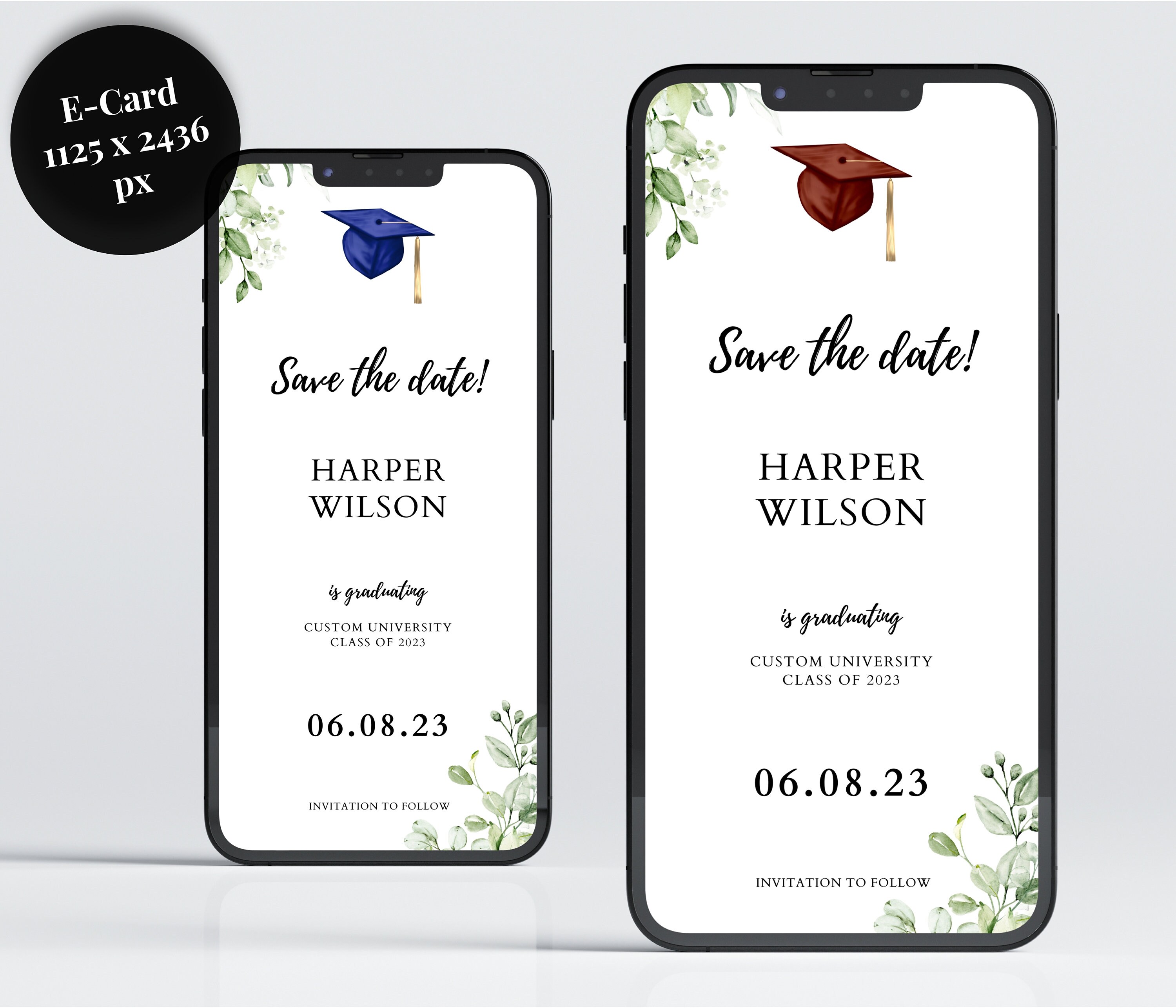 Save the Date Graduation Party Invite for Graduation Party - Etsy