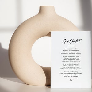 New Chapter Sign, Farewell Gift for Coworker, Gift for Coworker Leaving ...