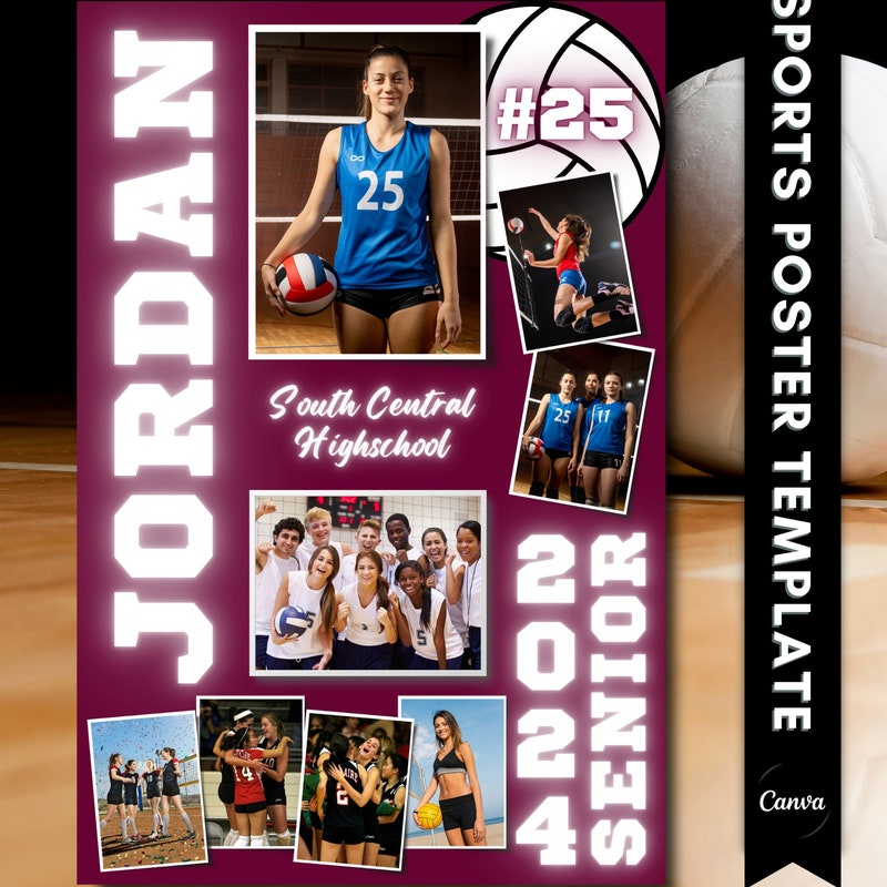 Volleyball Posters - Etsy
