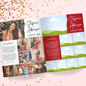Graduation Yearbook Ad Yearbook Ad Template Full Page - Etsy