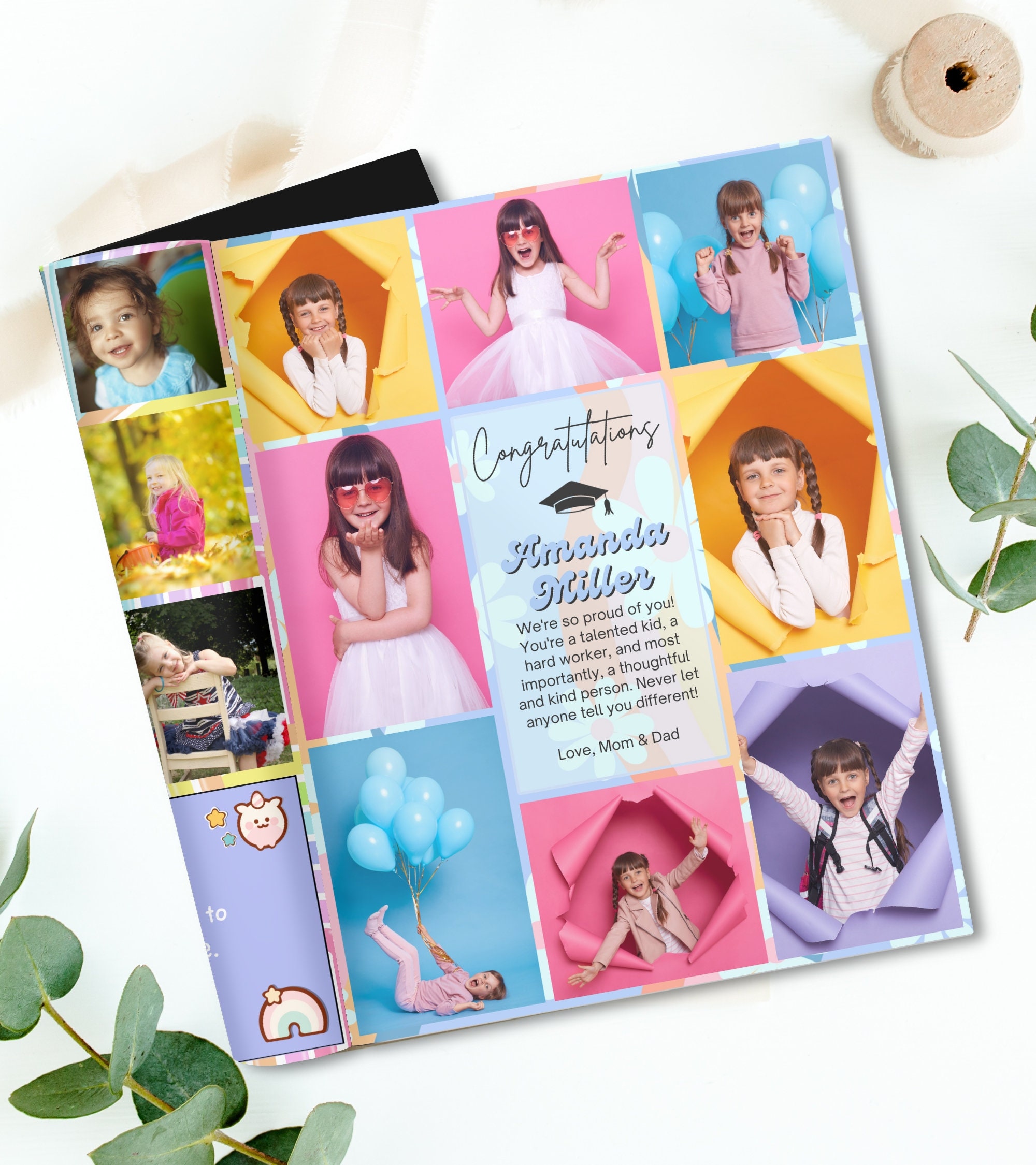 Elementary School Yearbook Ad Template: Full, Half, Quarter Page (canva ...