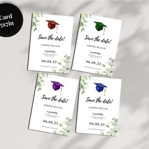 Save the Date Graduation Party Invite for Graduation Party Invitation ...