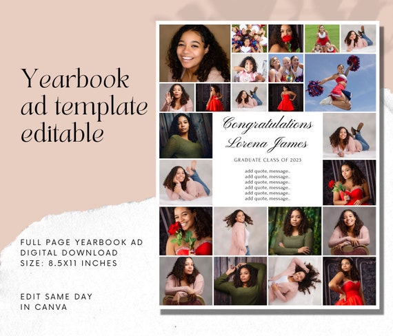 Digital Yearbook Template