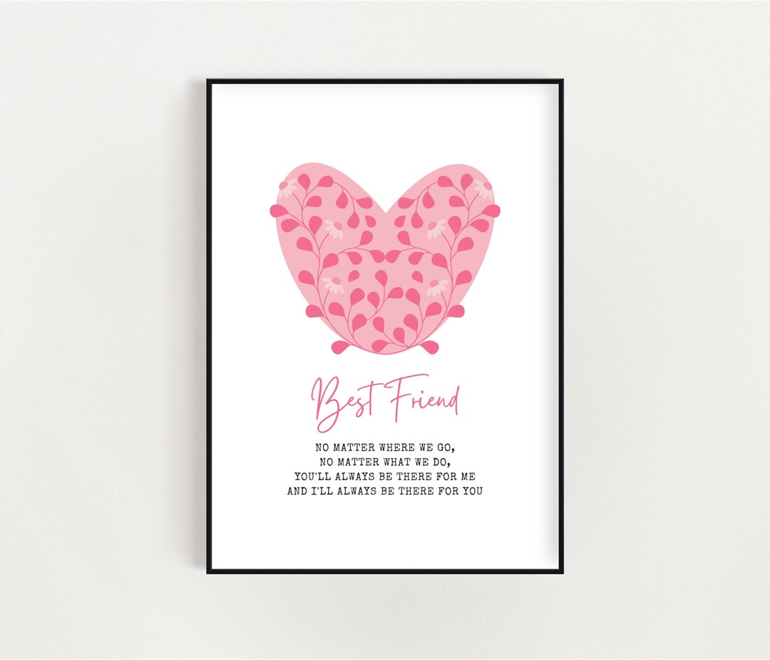 Best Friend Moving Away Gift Long Distance Best Friend Gift - Etsy