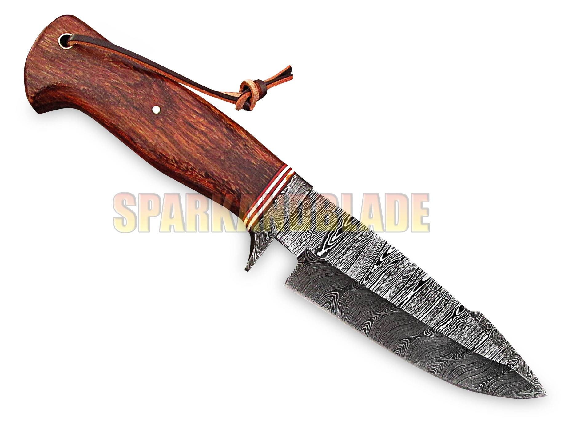 Damastmesser Damast Jagdmesser 20 cm langes handgemachtes - Etsy.de