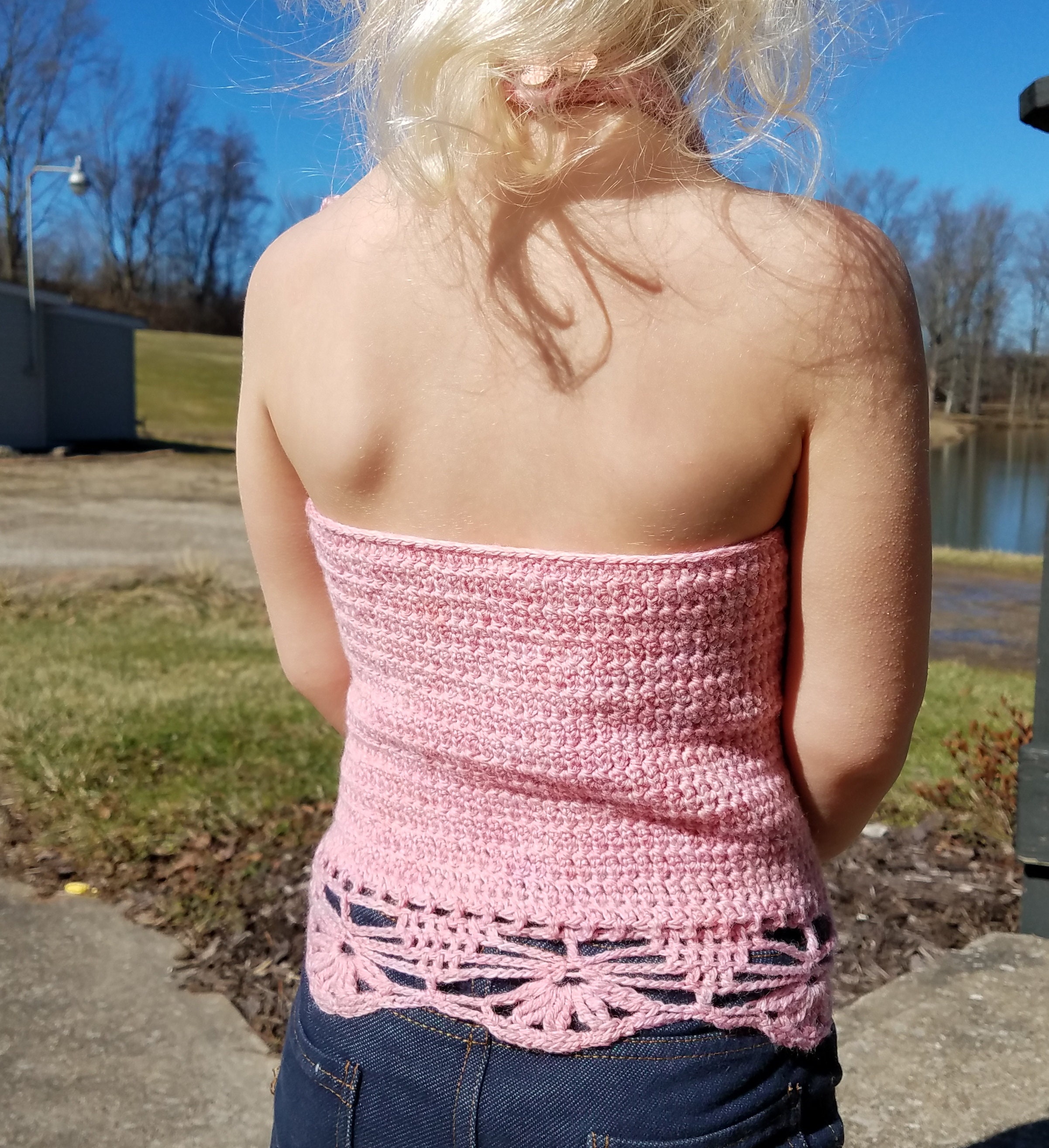 Sock Hop Crochet Halter Top - Etsy