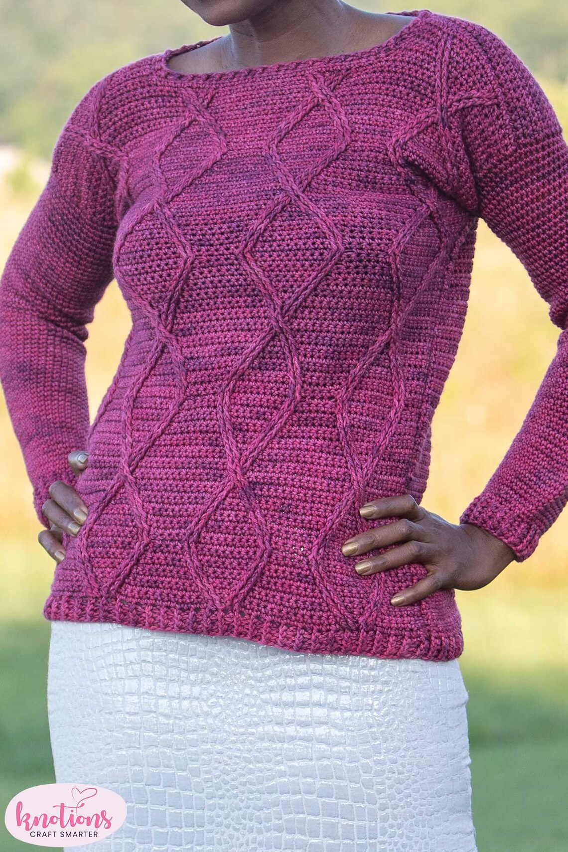 Geeky Sweater Crochet Pattern - Etsy