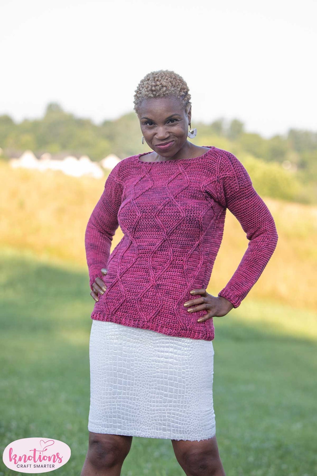 Geeky Sweater Crochet Pattern - Etsy