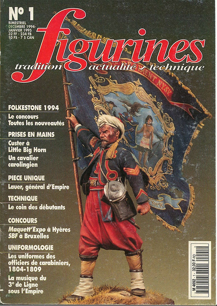 Figurines Magazine. Tips on Painting and Modelling Military Figures in ...