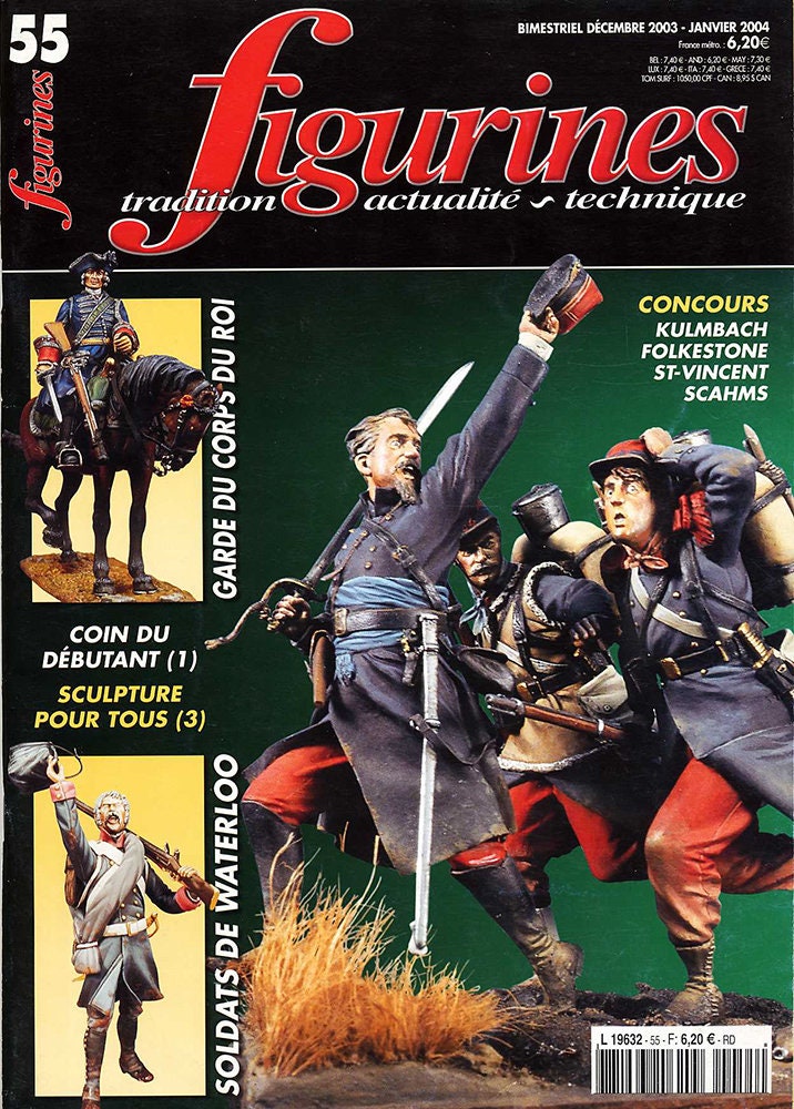 Figurines Magazine. Tips on Painting and Modelling Military Figures in ...