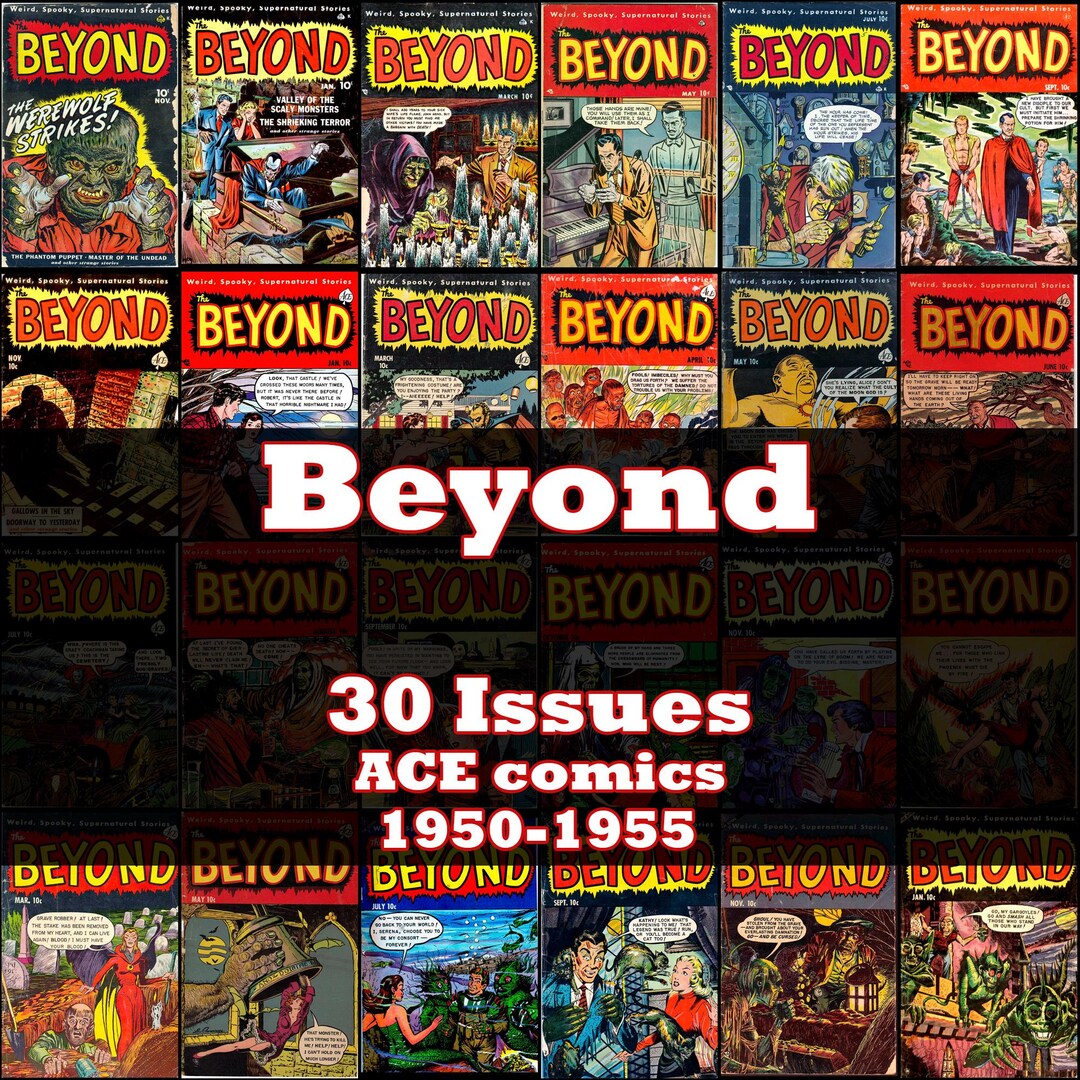 The Beyond Comics Bundle 30 Issues Instant Digital Download - Etsy