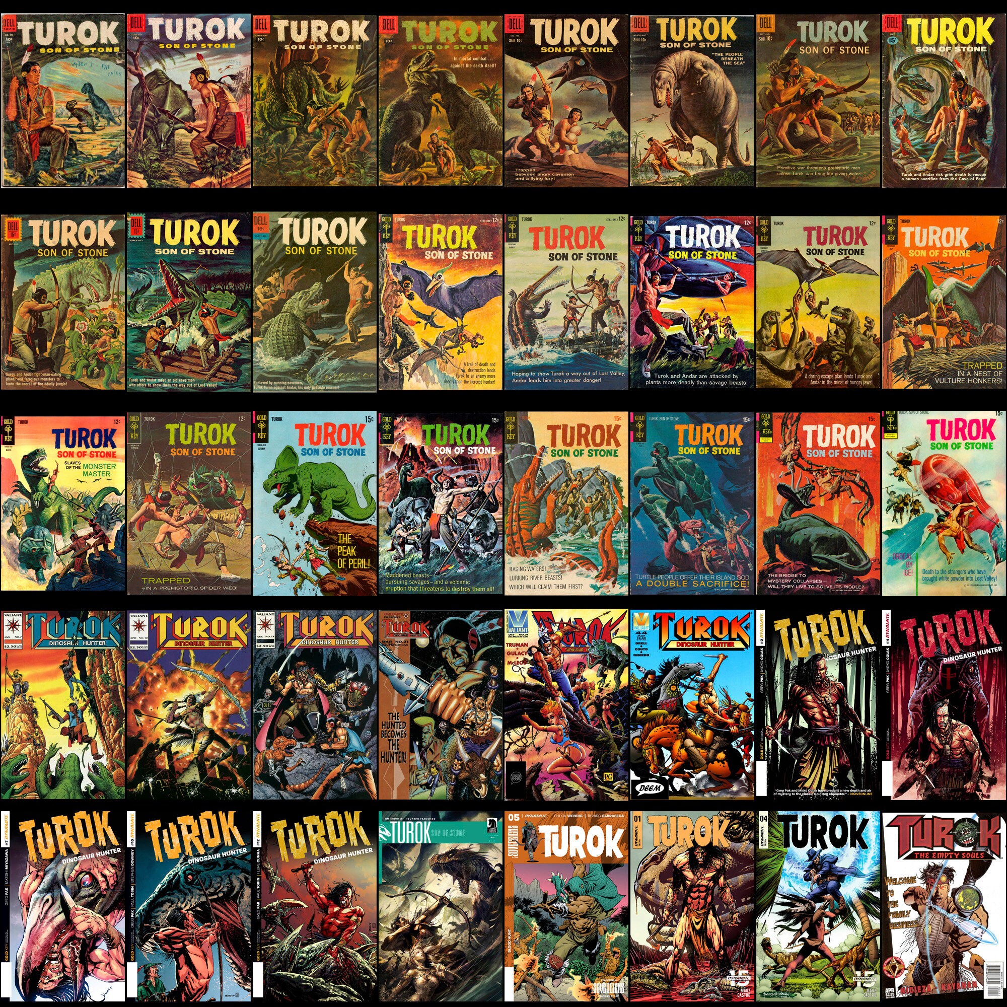 Turok Comics Bundle 198 Issues Instant Digital Download - Etsy
