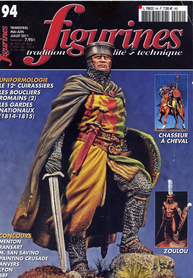 Figurines Magazine. Tips on Painting and Modelling Military Figures in ...