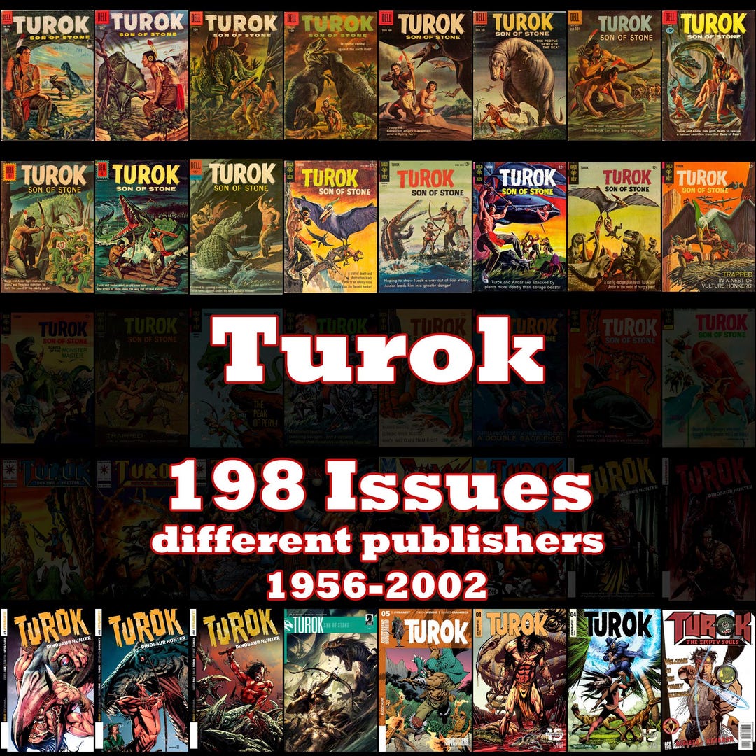 Turok Comics Bundle 198 Issues Instant Digital Download - Etsy