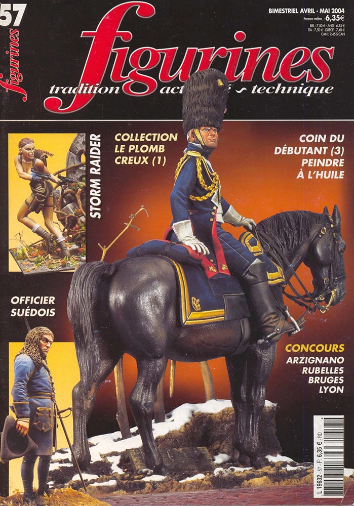 Figurines Magazine. Tips on Painting and Modelling Military Figures in ...