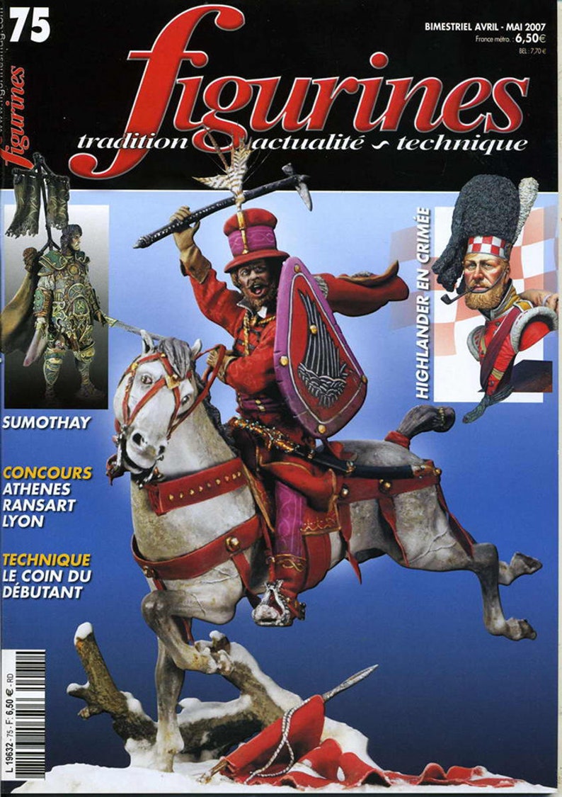 Figurines Magazine. Tips on Painting and Modelling Military Figures in ...