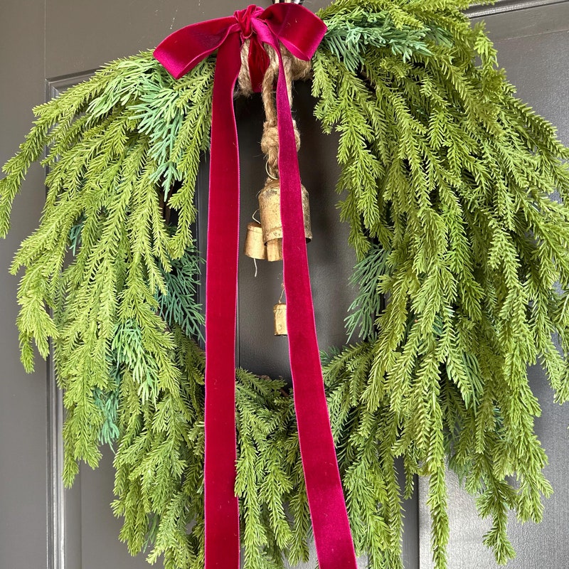 Cedar Wreath - Etsy