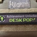 Achievement Unlocked Desk Pop Morale Patch - Custom Hook and Loop - Etsy