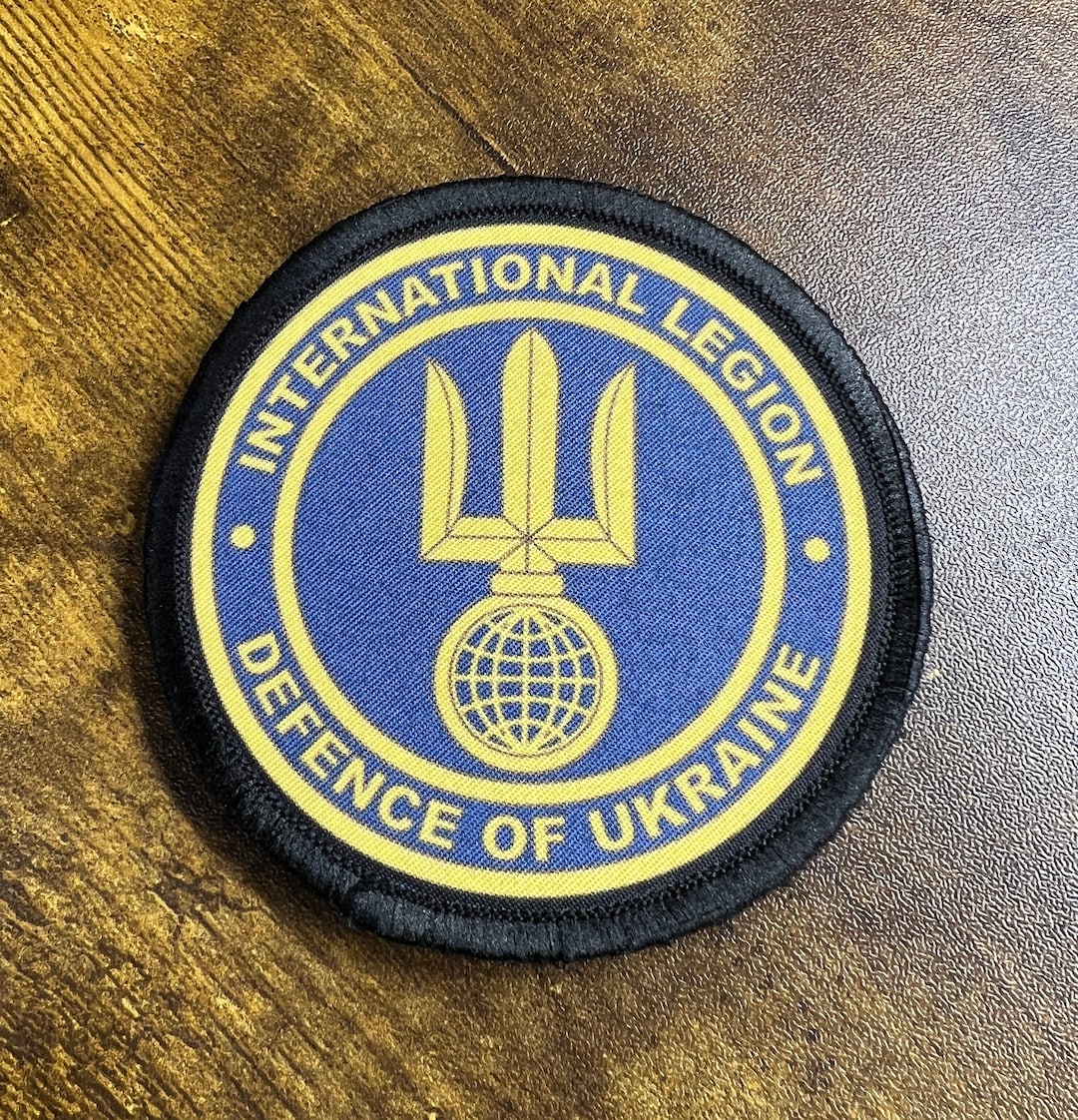 International Legion Defense of Ukraine Morale Patch. Ukraine War - Etsy