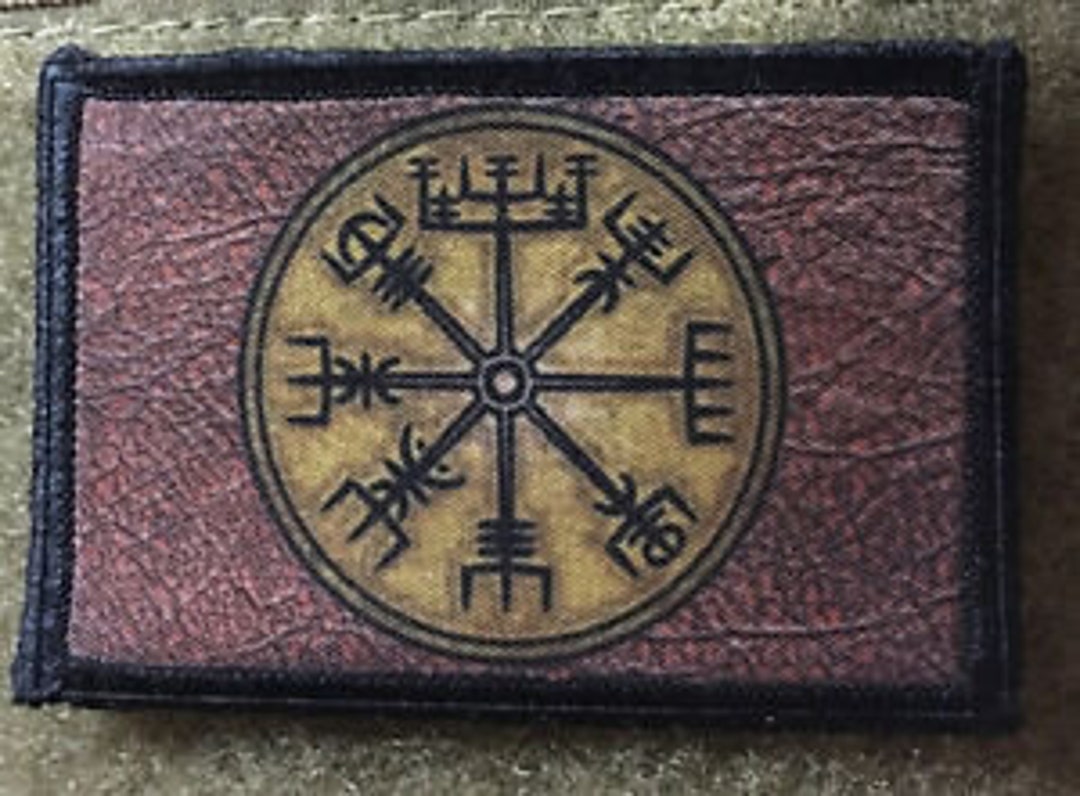 VIKING Protection Rune Morale Patch - Hook and Loop Custom Patch 2x3 ...