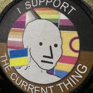 3" I Support the Current Thing Morale Patch Made in the USA! Free ...