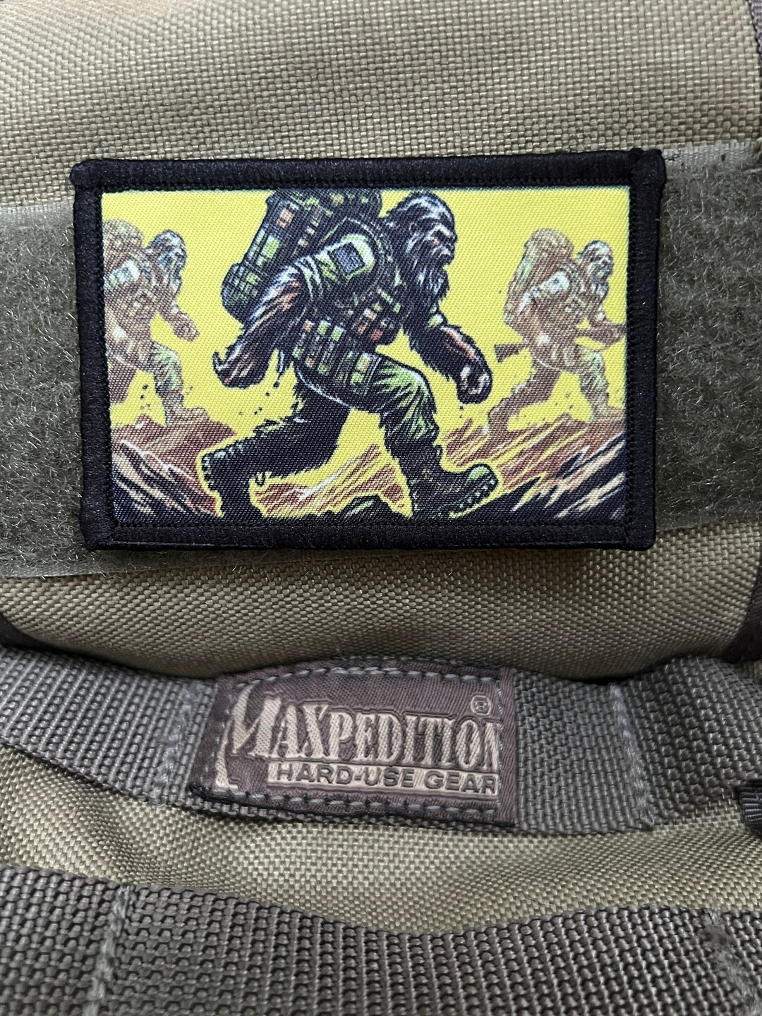 Sasquatch Ruck Morale Patch - Hook and Loop 2x3" - Etsy