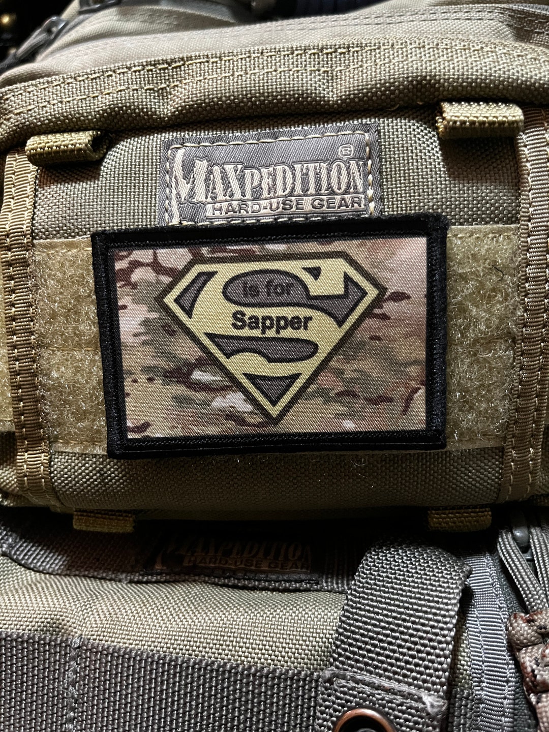 S is for Sapper Multicam Morale Patch - 2x3" Hook and Loop - Etsy