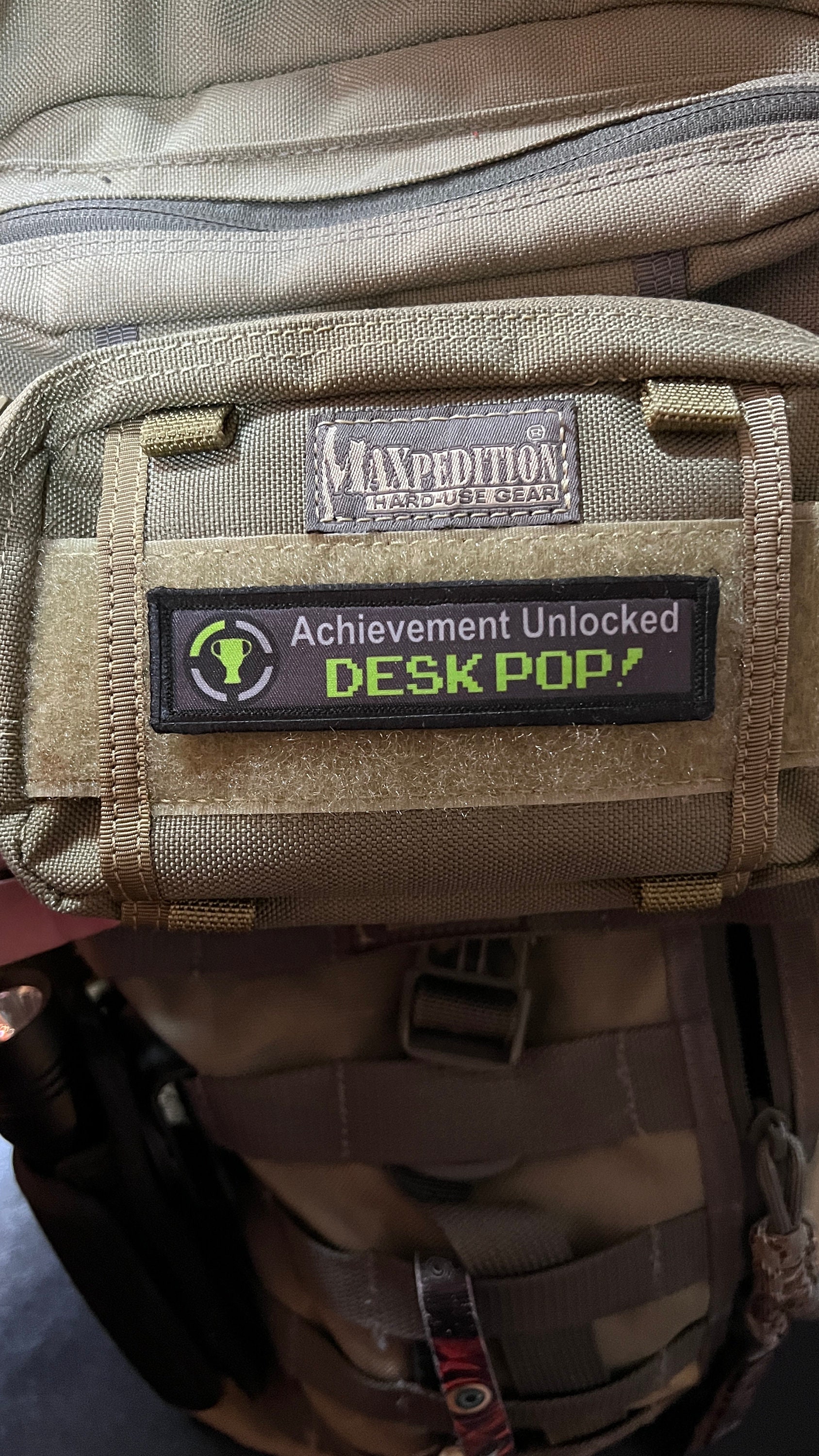 Achievement Unlocked Desk Pop Morale Patch - Custom Hook and Loop - Etsy