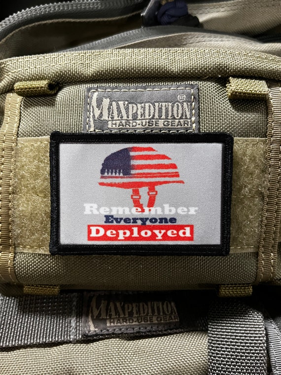 Remember Everyone Deployed Morale Patch Hook and Loop Custom - Etsy