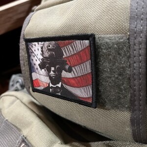 Tactical Abraham Lincoln Morale Patch- Hook and Loop Custom Patch 2x3 ...