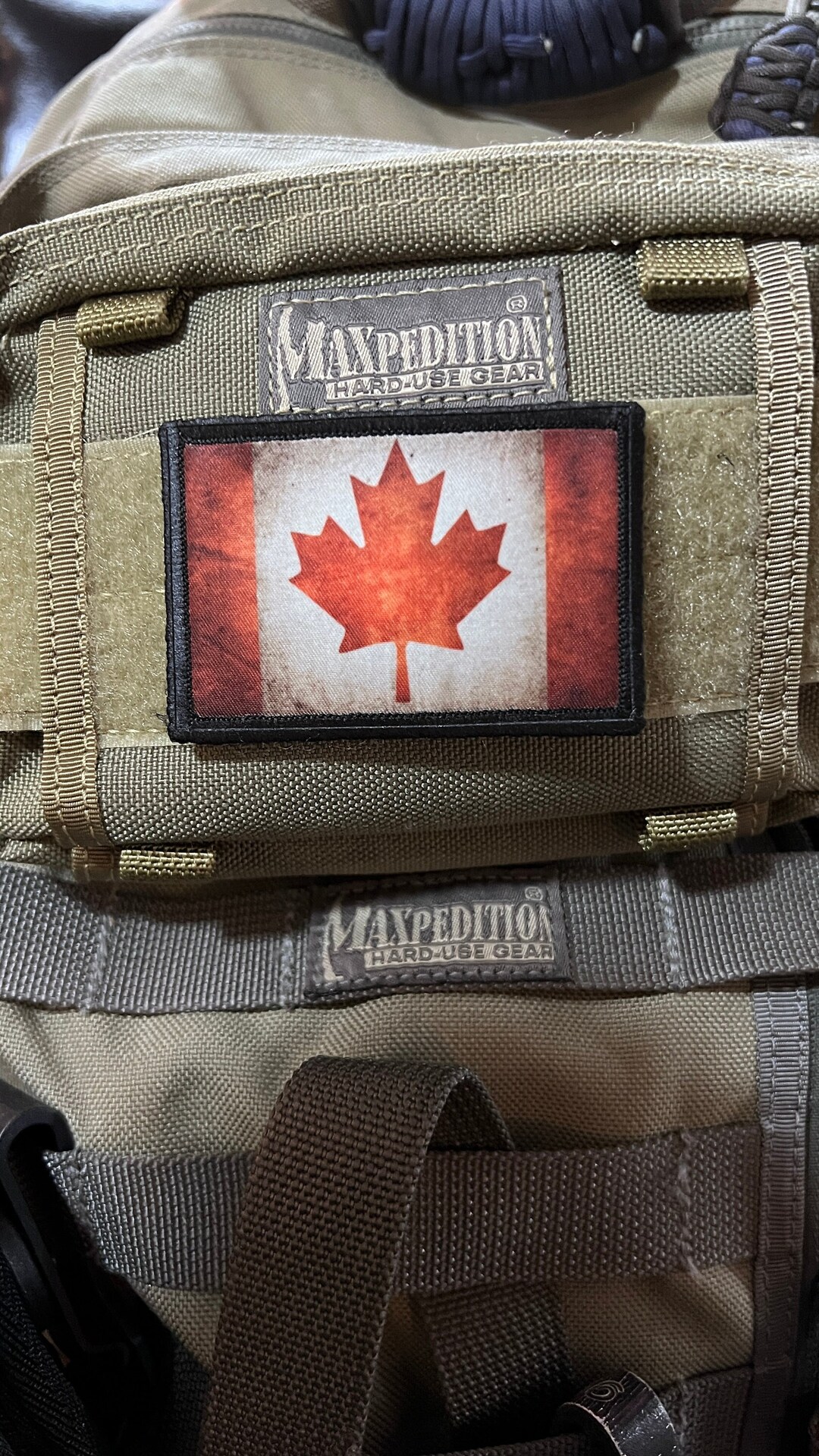 Distressed Canada Flag Morale Patch- Hook and Loop 2x3" - Etsy