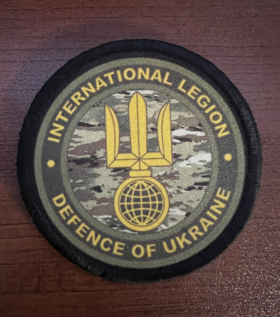 Subdued Multicam International Legion Defense of Ukraine Morale Patch. Ukraine War - Etsy