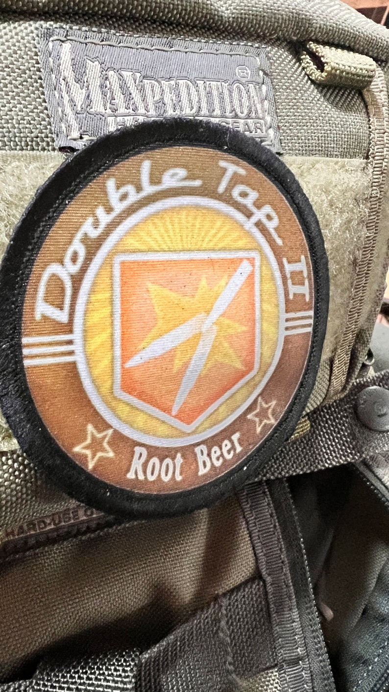 3 Double Tap Ll Root Beer Nazi Zombies Morale Patch - Etsy
