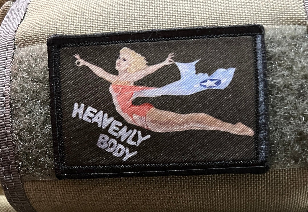 Heavenly Body Bomber Nose Art Morale Patch- Hook and Loop 2x3" - Etsy