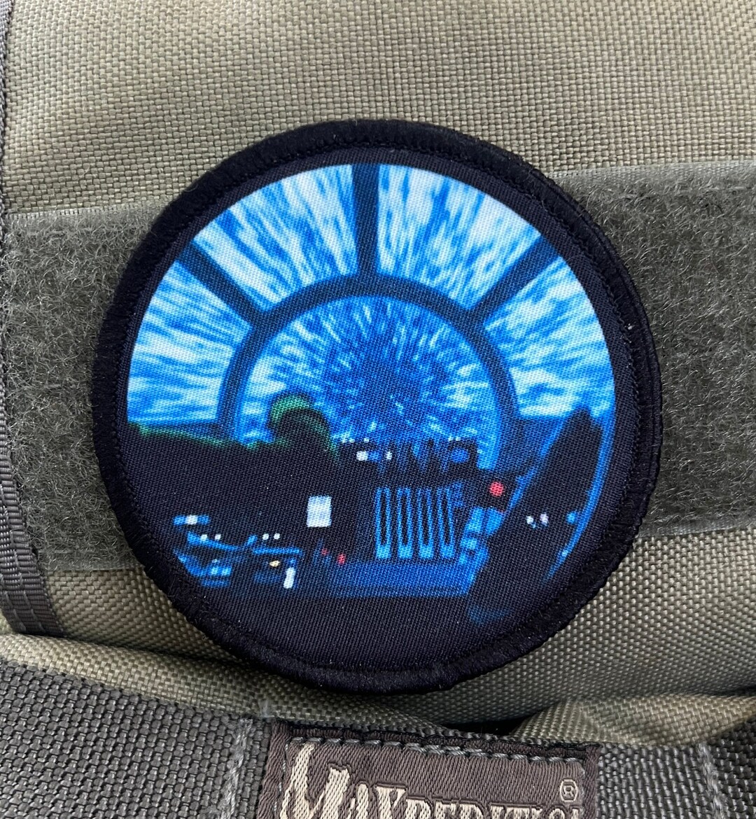Millennium Falcon Hyperspeed Morale Patch - Hook and Loop 3" - Etsy
