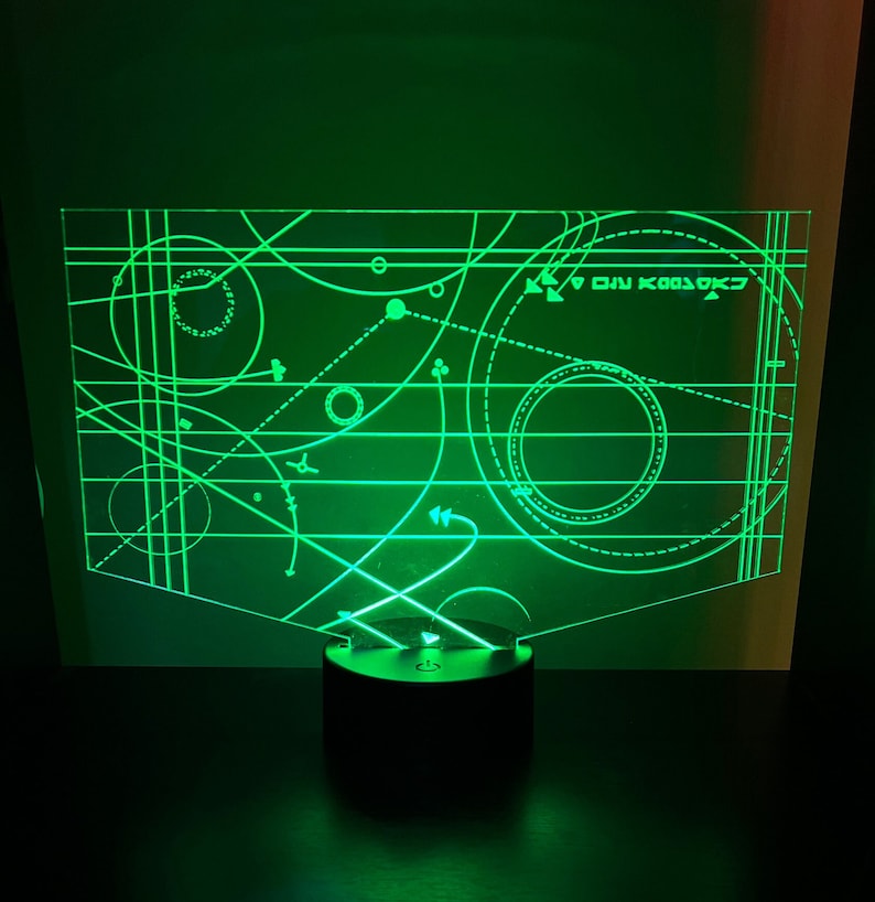 Star Wars Tactical Control Screen Display LED Sign /acrylic - Etsy