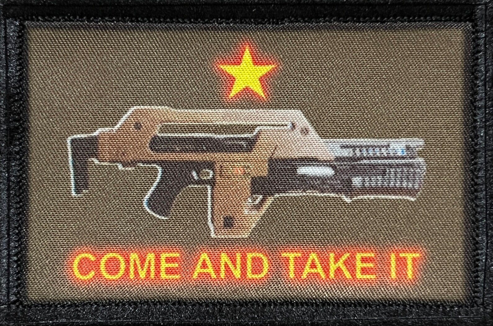 M41A Pulse Rifle Come and Take It Morale Patch Hook and Loop - Etsy
